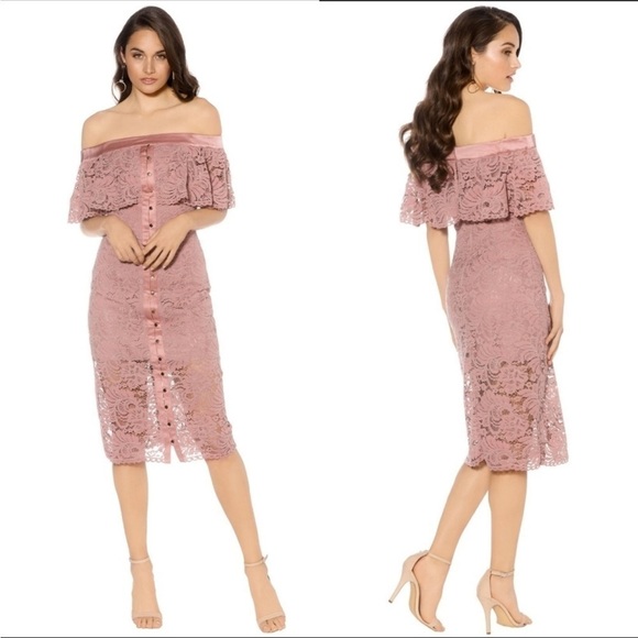 KEEPSAKE the Label | Dresses | Keepsake The Label Pink Ruffled ...